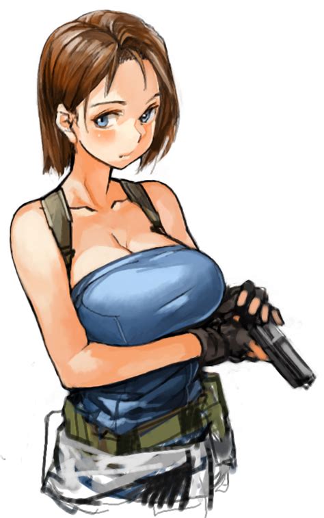 Jill Valentine Resident Evil And More Drawn By Sachito Danbooru