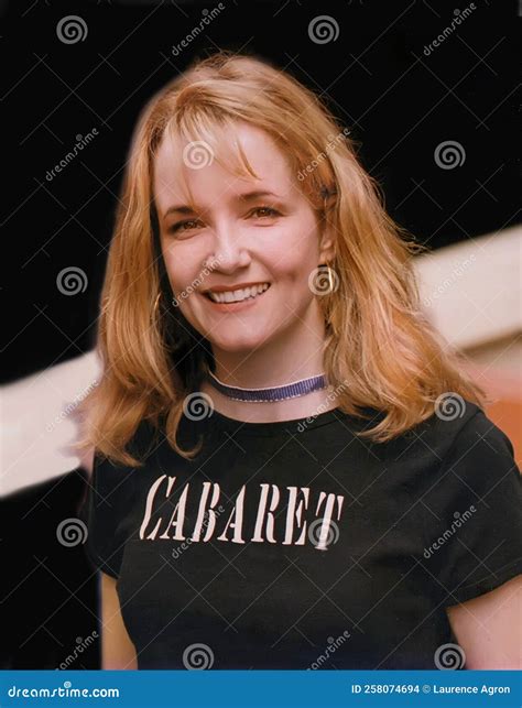 Lea Thompson En Nueva York Imagen De Archivo Editorial Imagen De Actriz