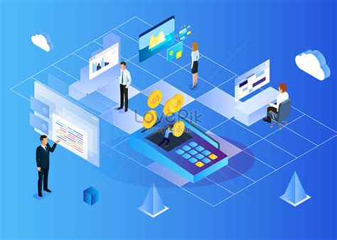 금융 일러스트 무료 다운로드 Lovepik