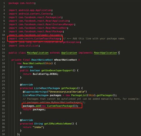 React Native Tạo Native Module trên android