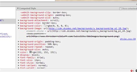 How Do I Know Which Css Is Overriding My Background Image Stack Overflow