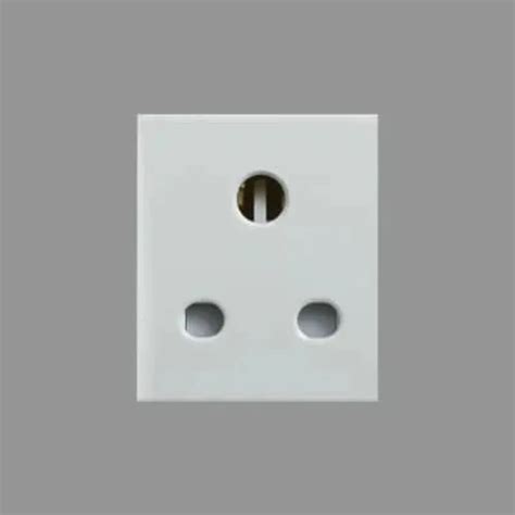 16 Amp Plastic 3 Pin Plug Socket White At Rs 80 Piece In Erode Id