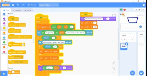 آموزش ساخت بازی ریاضی با اسکرچ ویدئو آموزشی پل استار