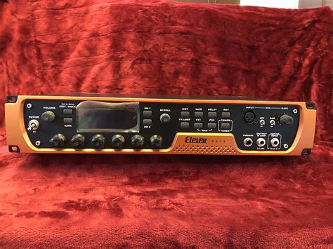 Digidesignavid Eleven Rack With Expansion Pack And Behringer Reverb