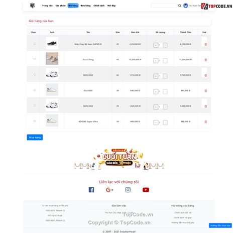 Code đồ án Tốt Nghiệp Java Spring Boot Reactjs Website Bán Giày Online Fpt Polytechnic đầy đủ
