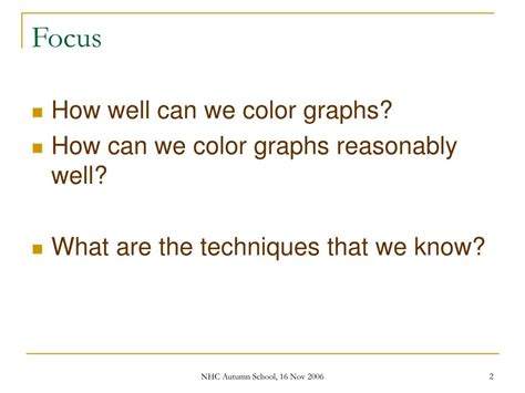 Ppt Approximation Techniques For Coloring Problems Powerpoint Presentation Id4699512