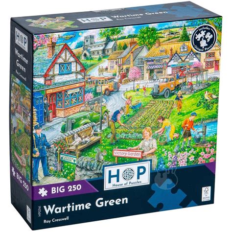 House Of Puzzles Wartime Green Puzzle Big 250pcs Puzzles Canada