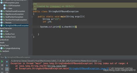 Java常见的异常及例子构造java常见异常及案例 Csdn博客