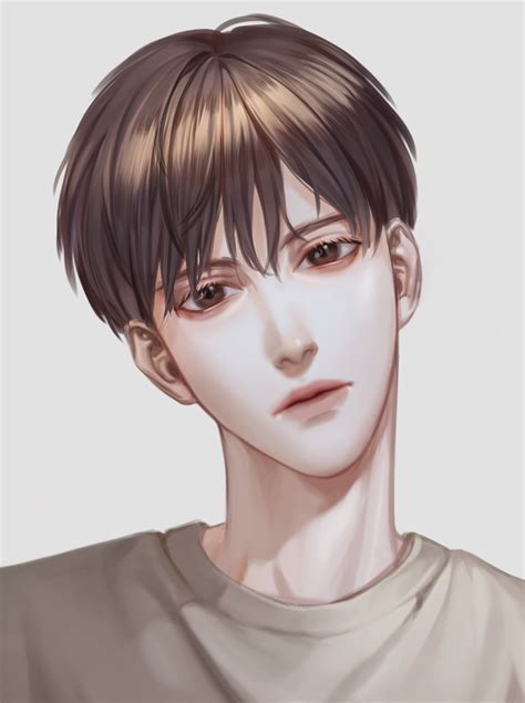 얼굴 낙서 일러스트 종이와플