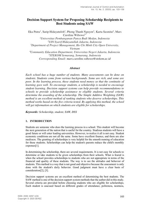 PDF Decision Support System