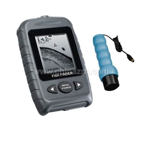 Portable Dot Matrix Fish Finder Handheld Transducer China Electronics Wholesale
