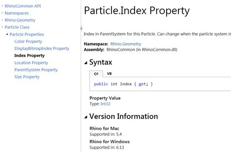 [python] example using the particle class scripting mcneel forum