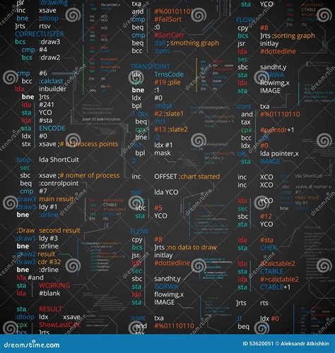 Assembler Stock Vector Illustration Of Black Light 53620051