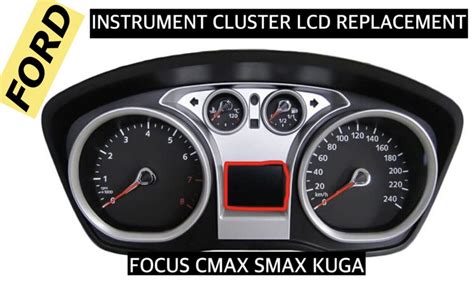 Ford Focus Instrument Cluster Lcd Replacement Quick Service