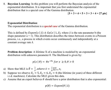 Bayesian Learning In This Problem You Will Chegg