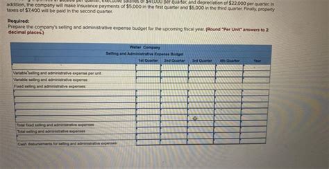 solved exercise 8 6 algo selling and administrative