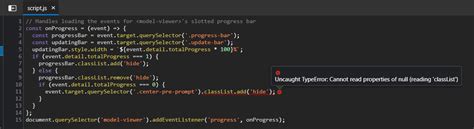 Script Error In Scene Generated From ModelViewer Editor Issue Google Model Viewer GitHub