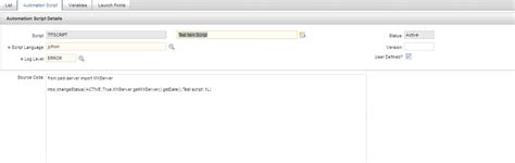 Maximo Works Scripting Workflow Action