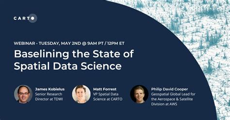 Carto On Linkedin We Joined Tdwi And Amazon Web Services Aws In A