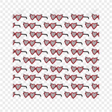 사랑스러운 선글라스 원활한 패턴 Png 일러스트 무료 다운로드 Lovepik