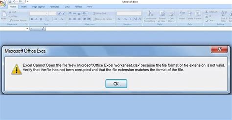 Xử Lý Ngay Lỗi Mở File Excel Bị Lỗi File Format Is Not Valid