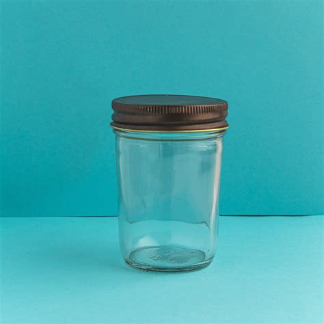 9 Oz Straight Sided Jars With Gold Twist Lids Natures Garden Candles