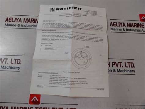 Notifier B710lpa Flanged Mounting Base Aeliya Marine