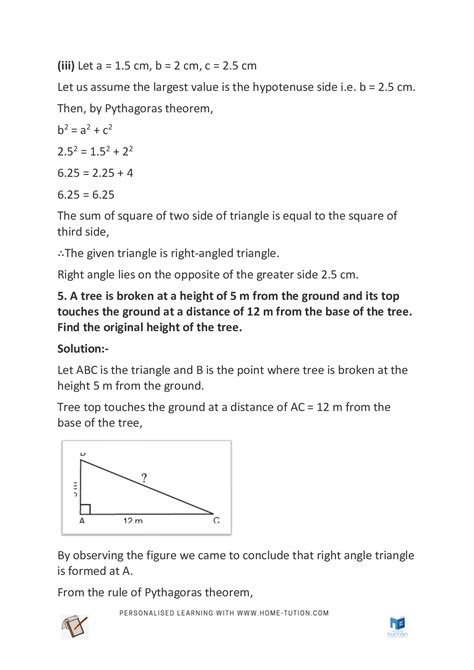 Ncert Solutions For Class 7 Maths Chapter 6 The Triangle And Its Properties