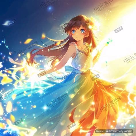 Ai创作图手绘追光的精灵 二次元梦幻 光晕梦幻插画 梦幻唯美蓝色系少女 梦幻少女插画 唯美飘逸活力梦幻 二次元甜美女孩插画 二次元梦幻插画 动漫女生素材 唯美少女插画 漫画唯美女孩 二次元插画