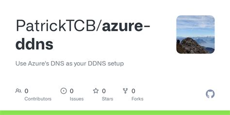 Github Patricktcbazure Ddns Use Azures Dns As Your Ddns Setup