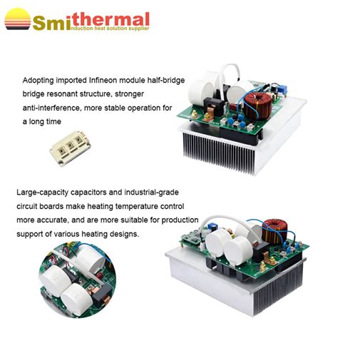 전자기 난방 제어 카드 패널 8kw 상업용 요리 플라스틱 산업용자기감응 히터 Aliexpress