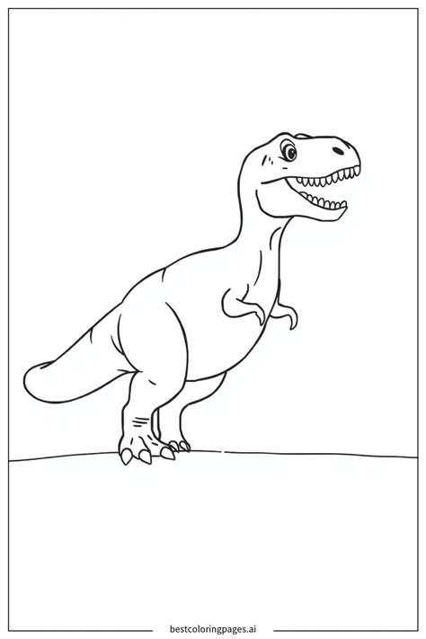 21 หน้าระบายสีภาพระบายสี ไดโนเสาร์ T Rex Pdf และ Png สำหรับพิมพ์ฟรี