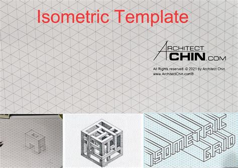 Isometric Grid Printable Template Isometric Printable Grid Drawing Grid Printable Drawing