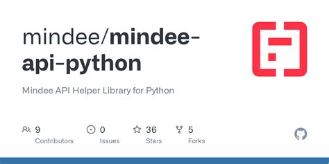 Github Mindeemindee Api Python Mindee Api Helper Library For Python