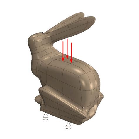 Bunny Model A The Original Mesh B Interpolatory Volumetric Download Scientific Diagram