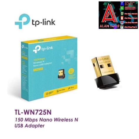 Jual Usb Wifi Nano Tp Link Wn N Mbps Shopee Indonesia