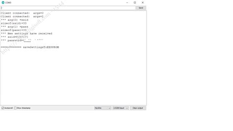 Esp32 Wifi Manager To Manage Ssid And Password Using Eeprom