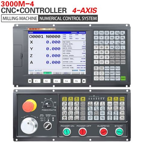 Low Cost 4 Axis Cnc Milling Machine Controller Plc Controle System Kit Similar To Gsk Cnc