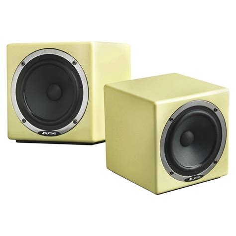 Avantone Mixcube Monitores De Estudio Pasivos Color Crema Par