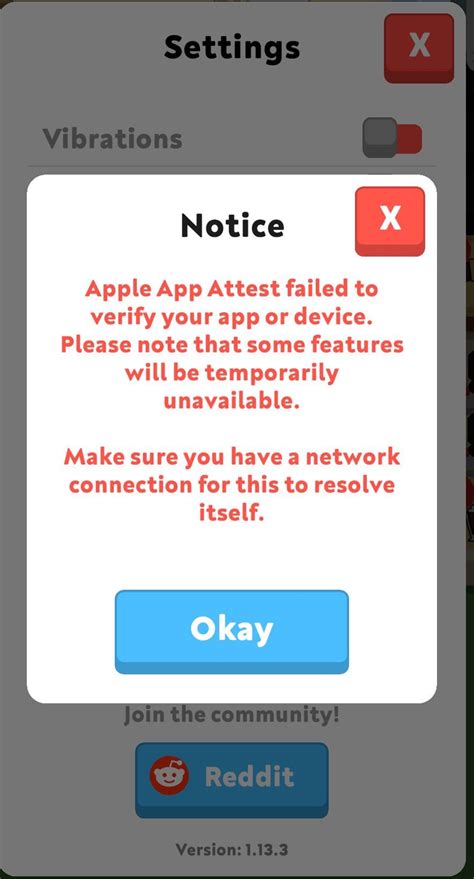 Apple App Attest Error Reatventureofficial