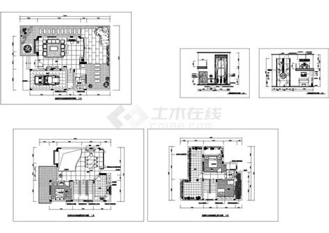 广州某高档小区全套施工图 住宅小区 土木在线