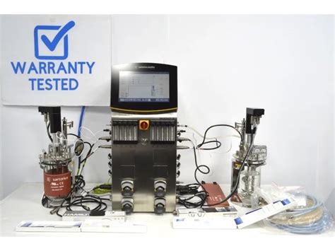 Sartorius Biostat B Benchtop Dual Fermentation Cell Culture Bioreactor System