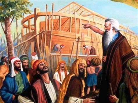They Laughed And Ridiculed Noah For Preaching About The Flood To Come