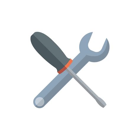 Premium Vector Wrench And Screwdriver Icon Design Vector Template