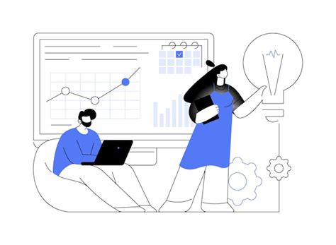 Premium Vector Project Initiation Abstract Concept Vector Illustration