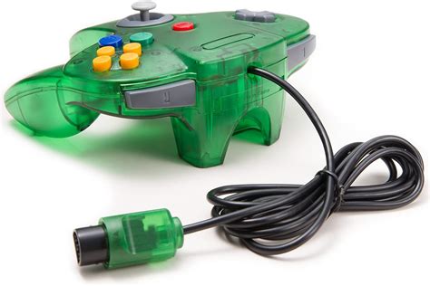 Buy 4 Pack 64 Controller Innext Wired Gamepad Joystick [3d Analog Stick] For 64 Plug And Play