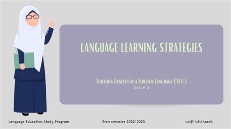 Lesson 3 Language Learning Strategies Compressed Pdf