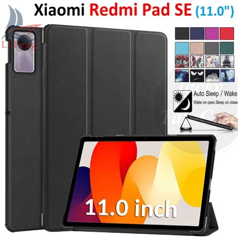 Capa Case Tablet Para Xiaomi Redmi Pad Se 11 2023 Com Função Sleep Shopee Brasil