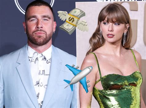 Travis Kelce Spent How Much On A Private Plane To See Taylor Swift In