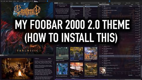 My Foobar2000 2 0 2024 Theme Download And Install Tek Syndicate